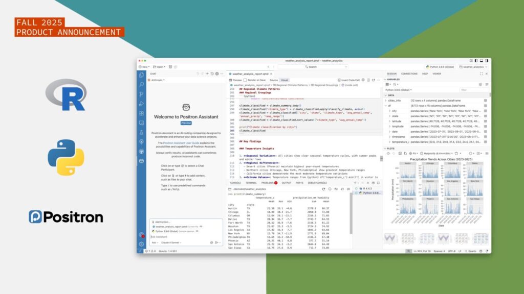Positron: Die neue IDE für Data Science | eoda